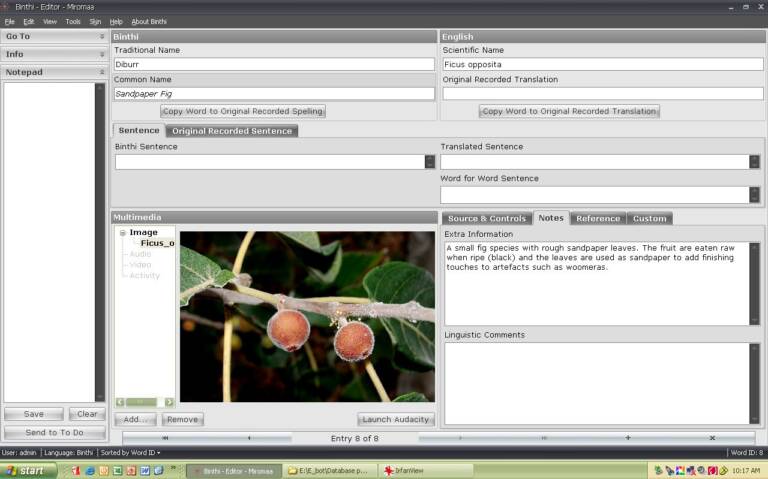 Aboriginal Land Management Practices : Binthi Land Holding Group